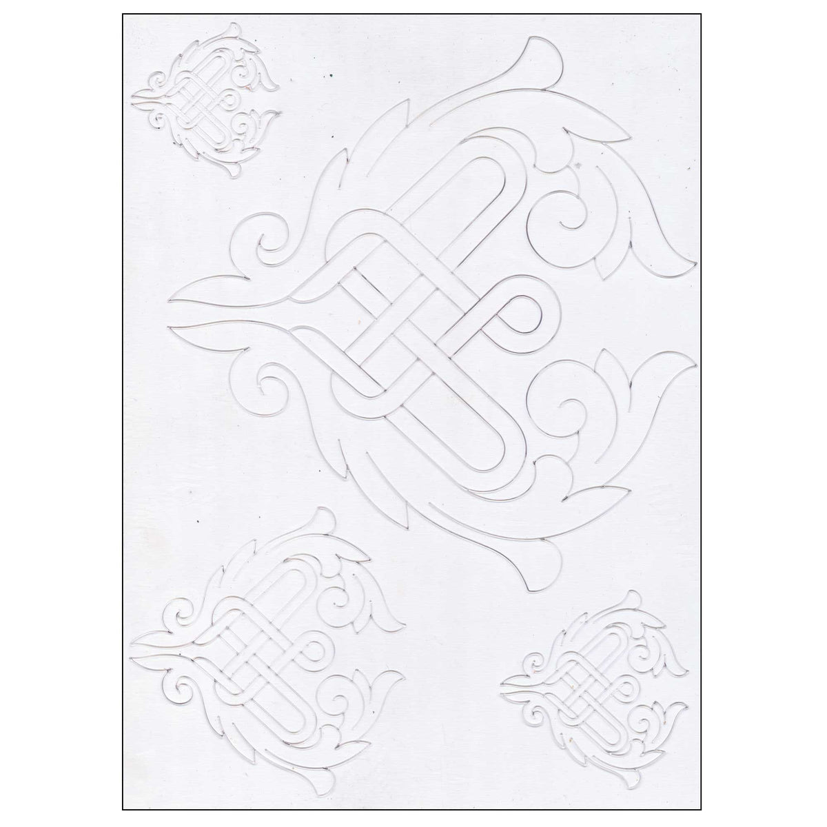Celtic Designs #1 Easy Trace Reusable Leather Tooling Pattern MakerAid – LeatherworkToolSupply.com