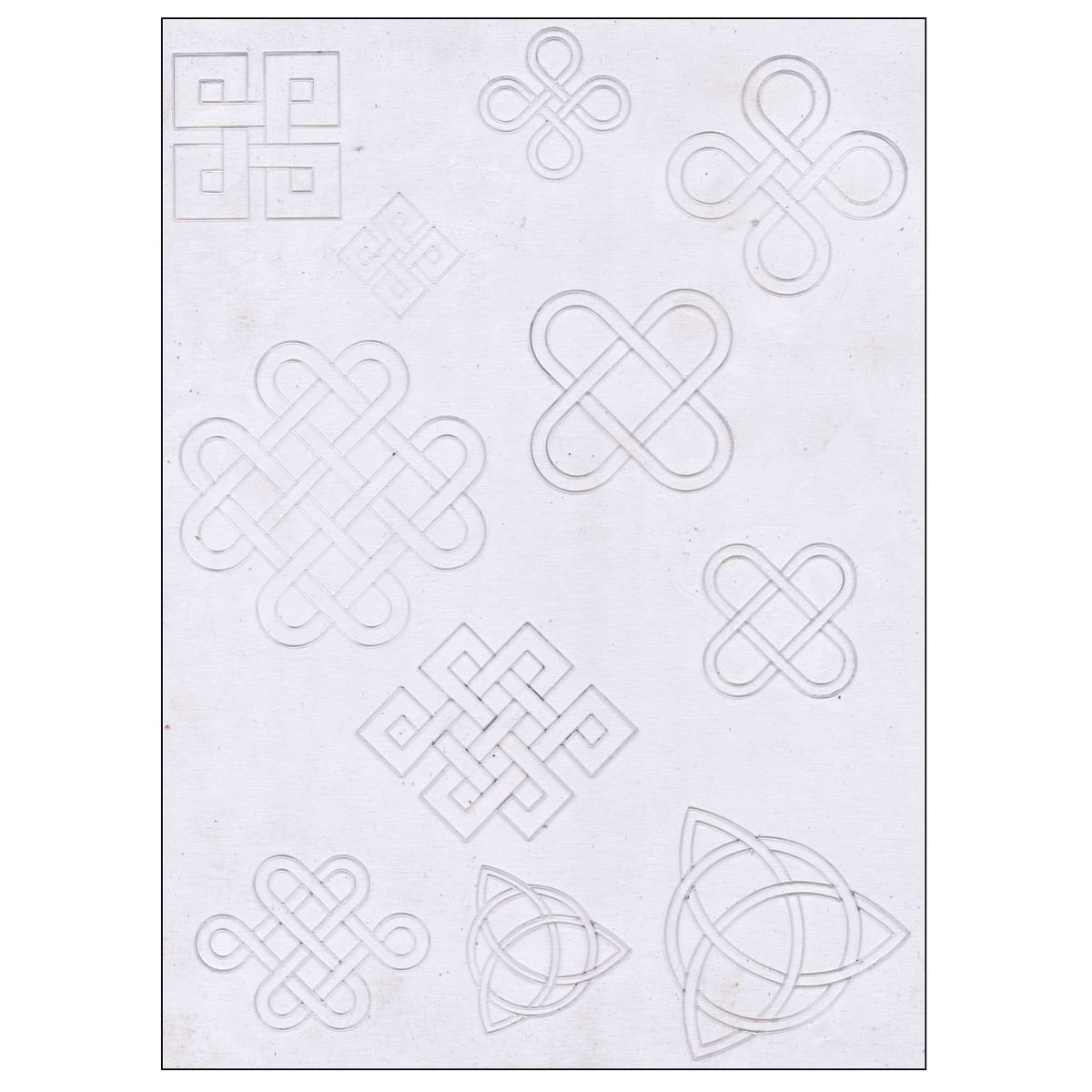 Celtic Designs #2 Easy Trace Reusable Leather Tooling Pattern MakerAid –LeatherworkToolSupply.com