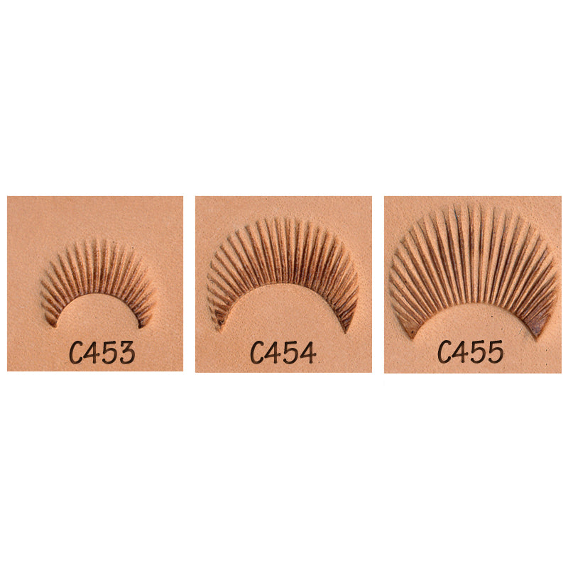 Camouflage C453 C454 C455 3-Piece Leather Stamp Set ...