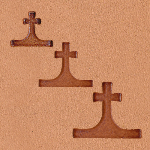 Meander Cross 3-Piece Border Leather Stamp Set MC ...