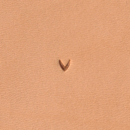 Mule Foot V Shape w/Serrations U858 Leather Stamp ...